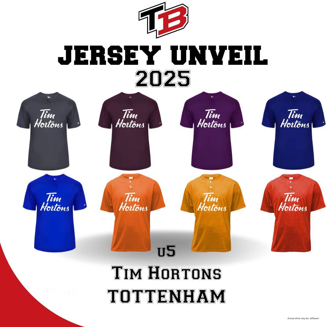 News > Jersey Unveil - U5 Division (Tottenham - Beeton District Minor ...